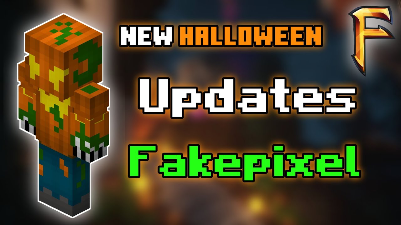 New Upcoming Fakepixel Updates Halloween Related 🎃 | - YouTube