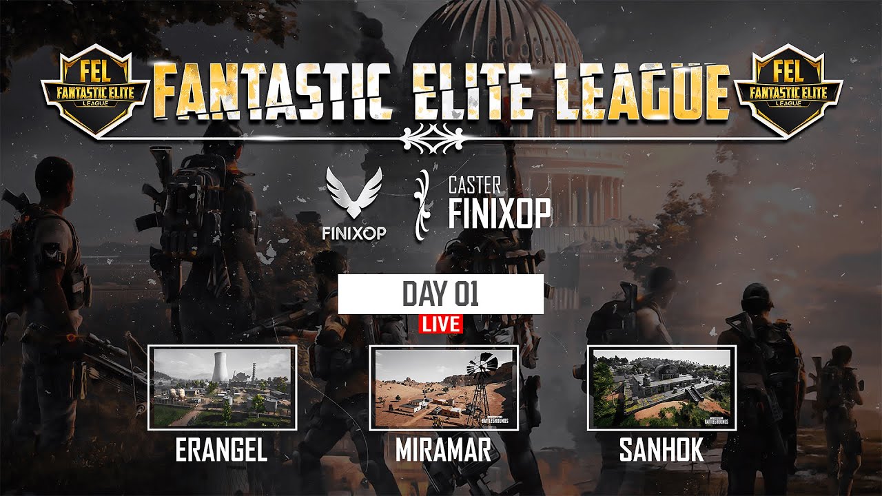 FANTASTIC ELITE LEAGUE ( FEL ) | DAY 01 - YouTube