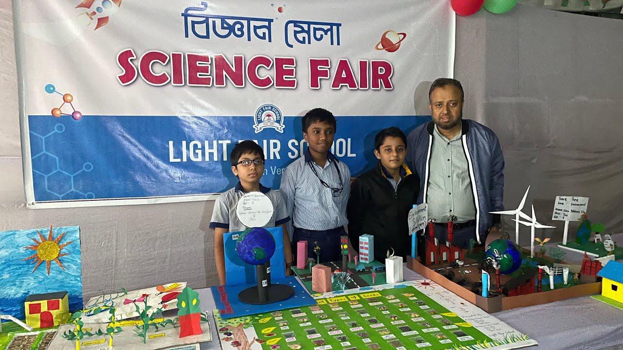 Science Fair 2023 : Light Fair School - YouTube