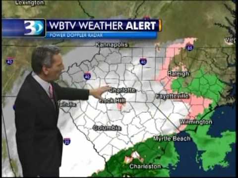 Winter Storm Local Coverage - WBTV News 3 - 2/12/10 (8) - YouTube