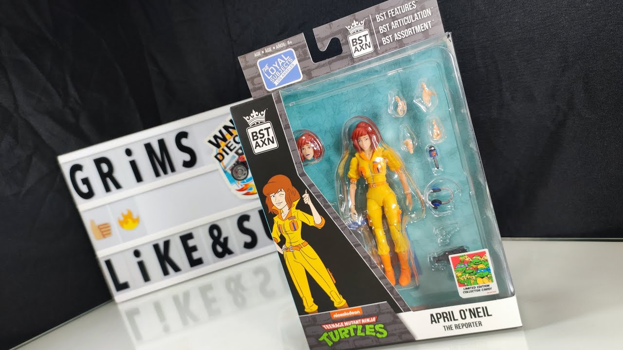 The Loyal Subjects BST AXN April O'Neil The Reporter Variant! TMNT ...