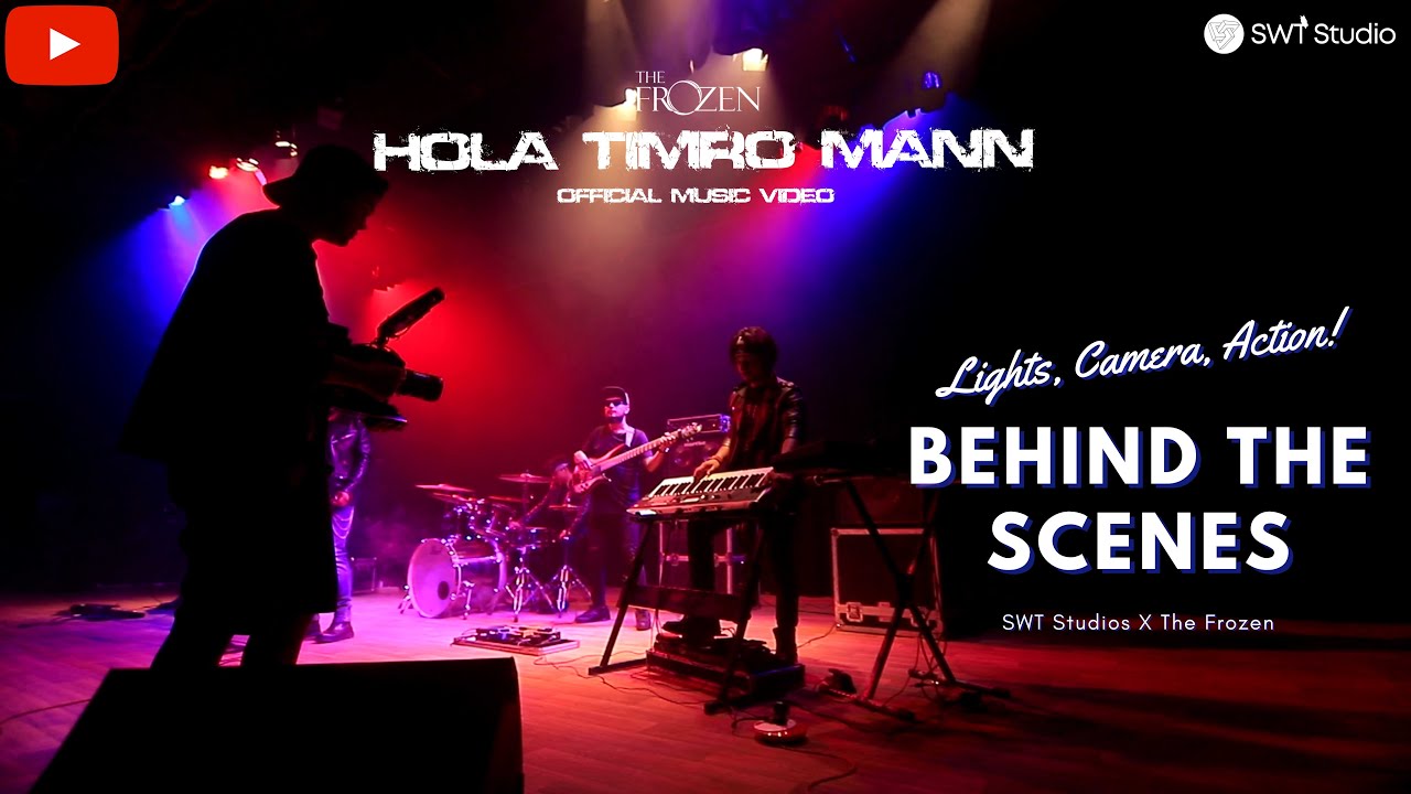 Behind The Scenes | Hola Timro Mann | The Frozen - YouTube