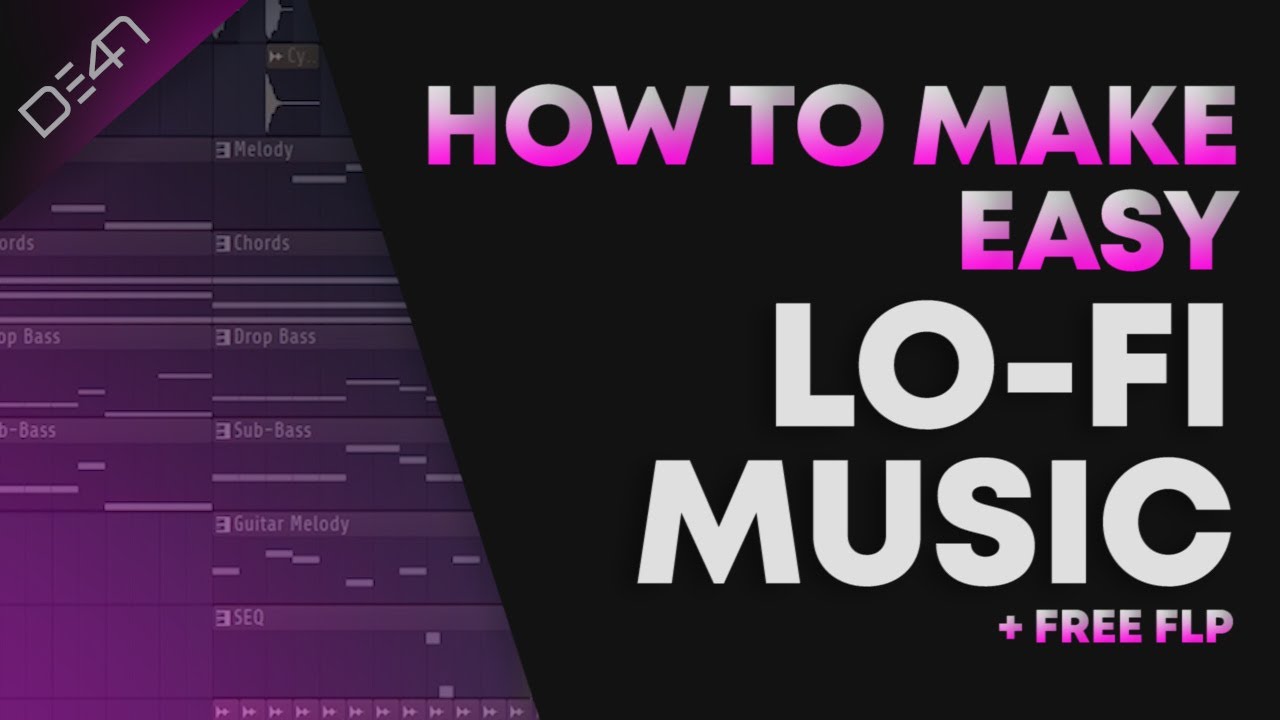 How To Make Easy Lo-Fi Music - FL Studio Tutorial (+FREE FLP) - YouTube