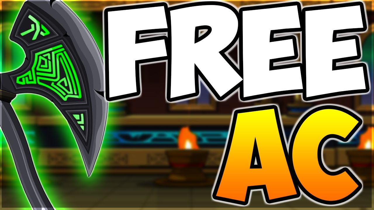 *NEW FREE AC TAGGED* AXE! *Color-Custom (CC)* (Frightening Broad Axe ...