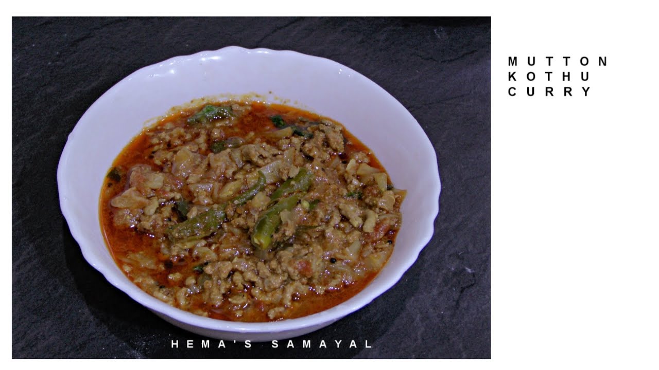 MUTTON KEEMA WITH CABBAGE/Mutton kothukari/Minced lamb - YouTube