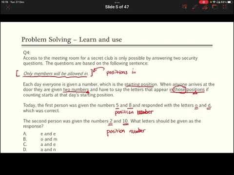 Problem solving-1 - YouTube