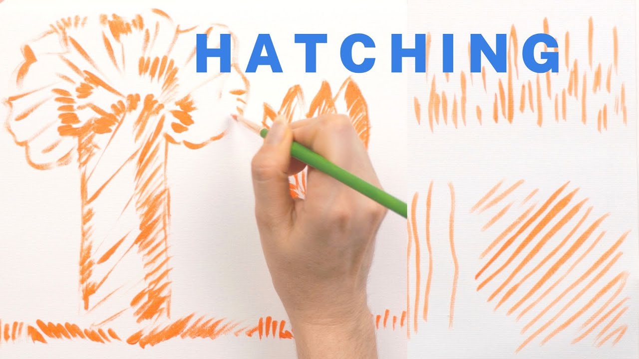 3 Minute Hatching Tutorial - Painting & Brushstrokes Tips - YouTube