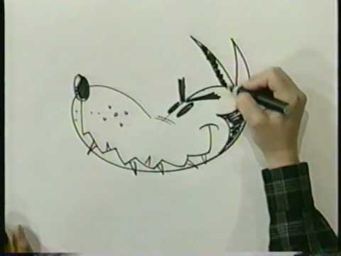 How to Draw a Dog and a Wolf with Bruce Blitz.mpg - YouTube