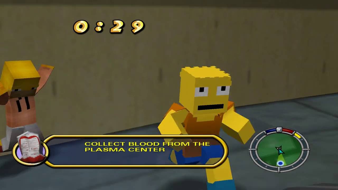 The Simpsons Hit & Run - Minecraft Character Mod Pack v1.2 - YouTube