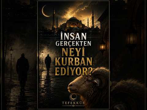 İnsan Gerçekten Neyi Kurban Ediyor? 🌙