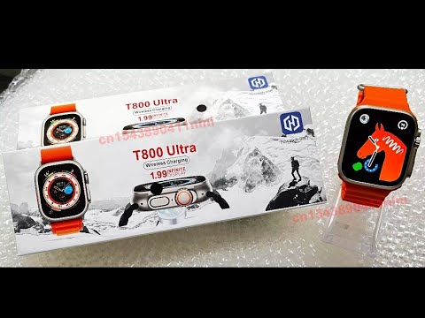 T800 Ultra Smart Watch ⌚ Unboxing & Quick review... - YouTube
