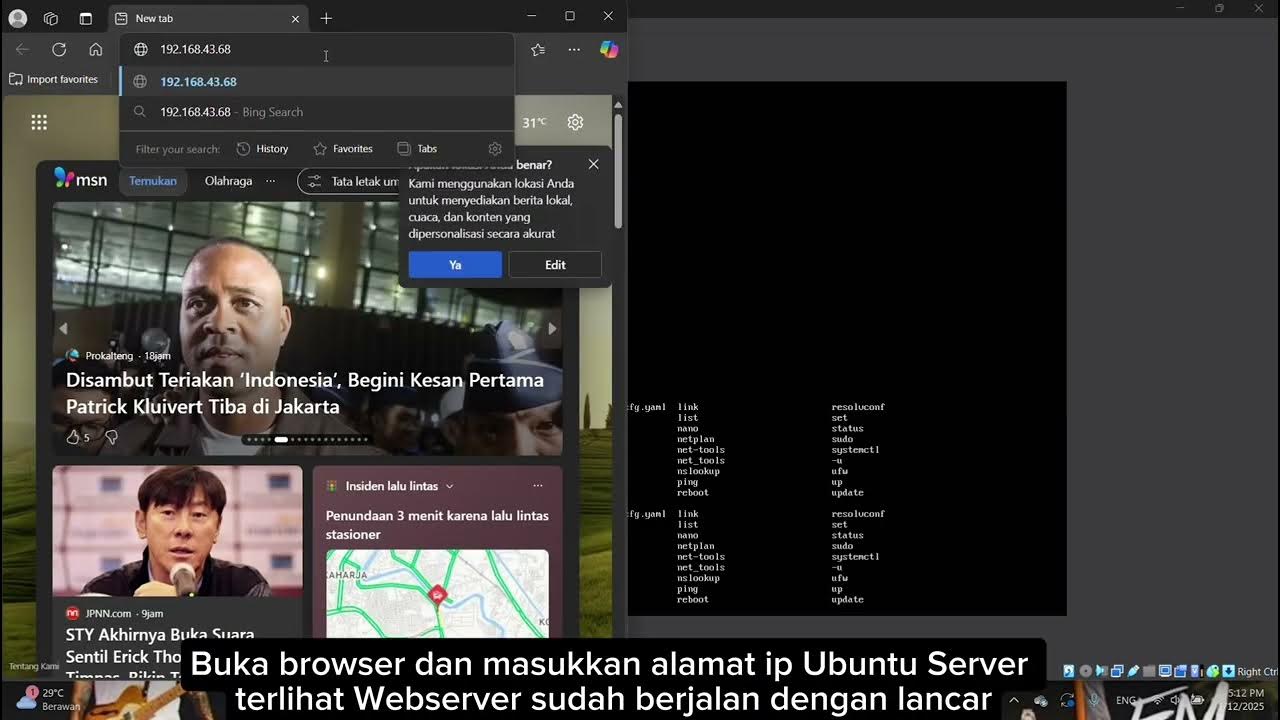 Instalasi Web Server Ubuntu - YouTube
