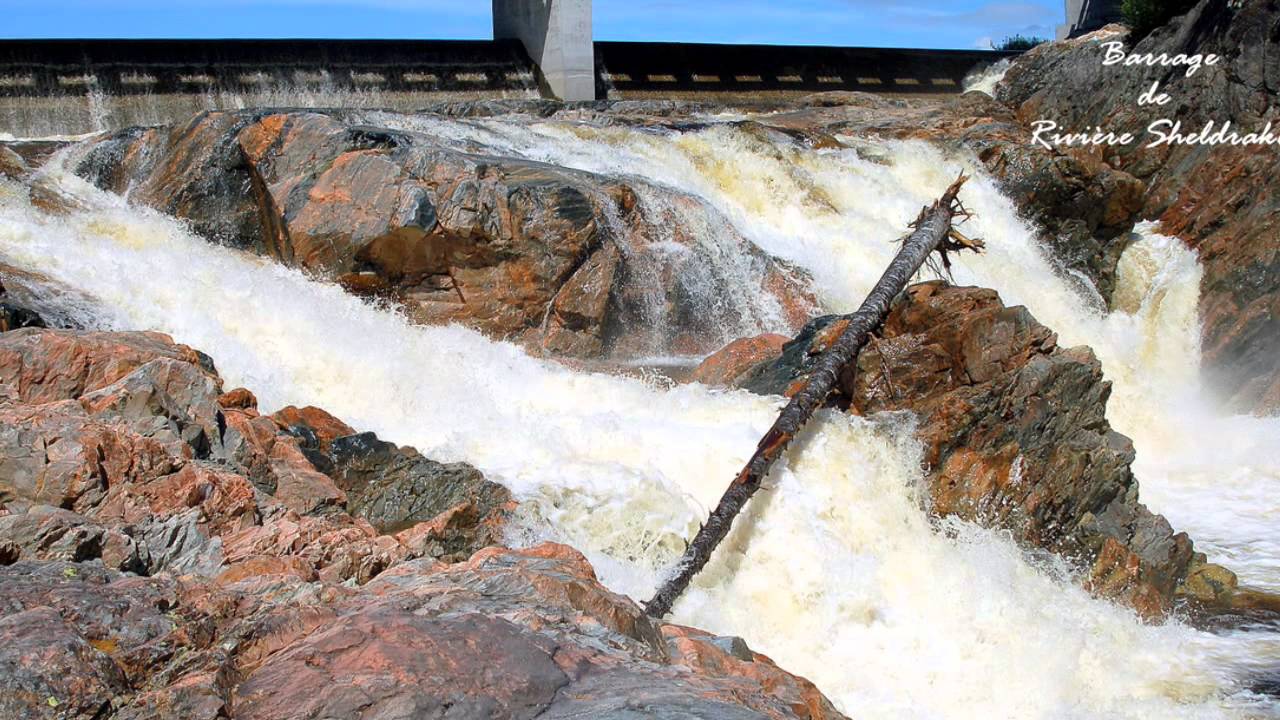 Barrage de Rivière Sheldrake - YouTube