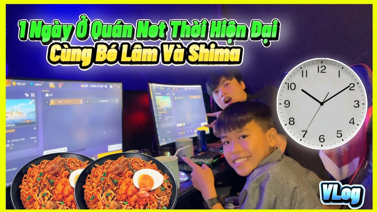 Vlog | 24 Giờ Ở Net " Cao Cấp" Cùng Bé Lâm Và ShiMa Sẽ Như Thế Nào ...
