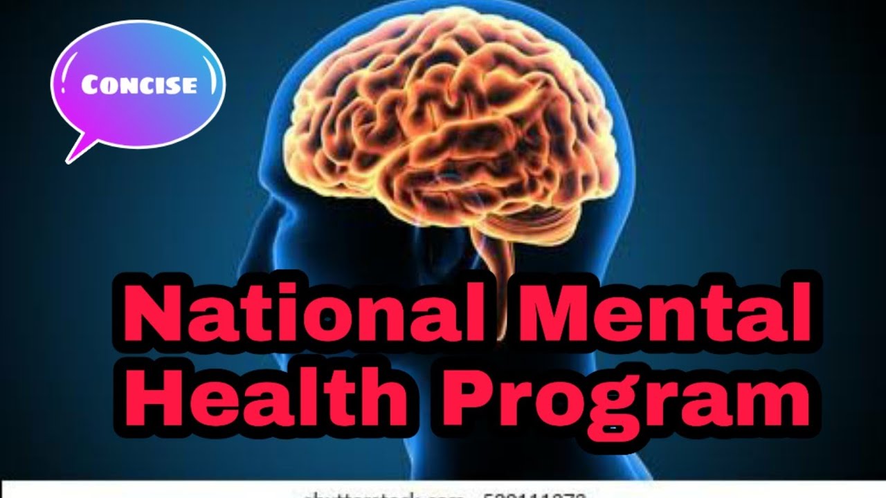 National mental health program || PSM || National health program - YouTube