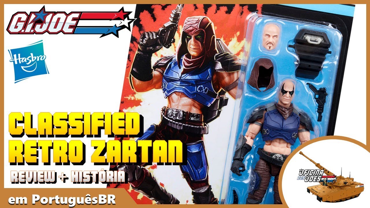Zartan Retro - GIJoe Classified - Review em PT/BR - YouTube