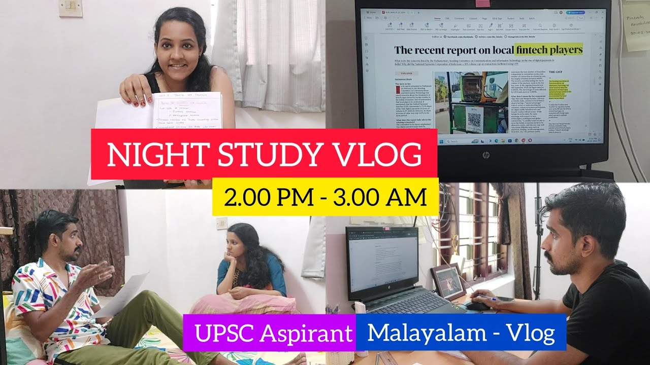 DAY IN MY LIFE AS A UPSC ASPIRANT | NIGHT STUDY VLOG #trending #study # ...