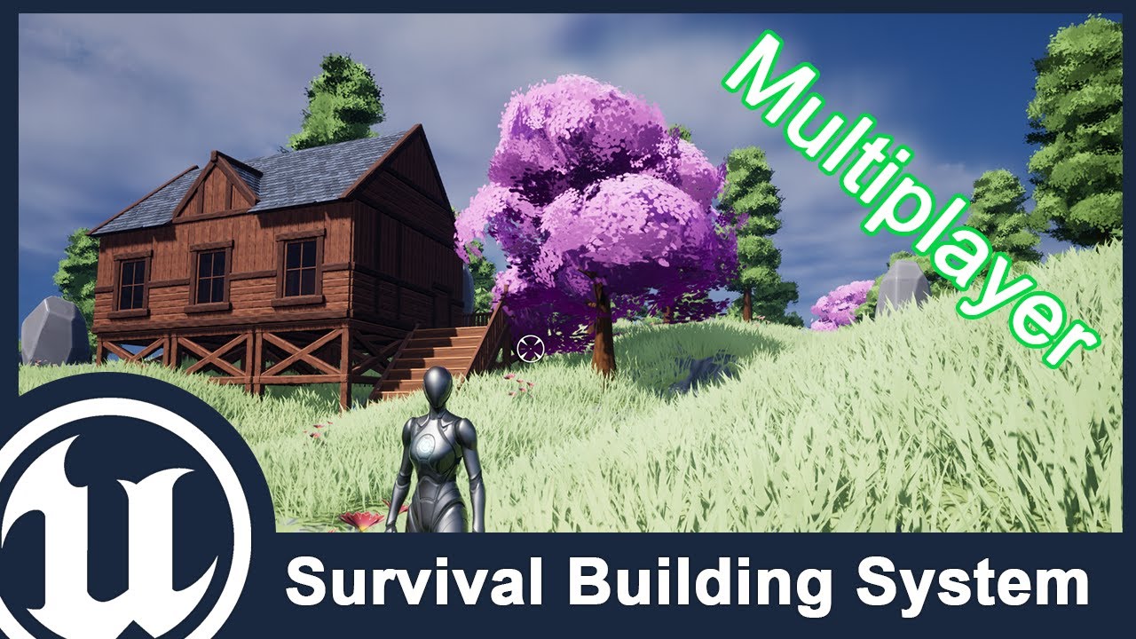 SurvivalBuildingSystem v2 - Showcase | Unreal Engine 5 - YouTube