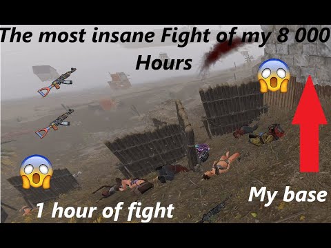 My Most Insane Fight in 8,000 Hours Happened Next to My Base | RUST ...