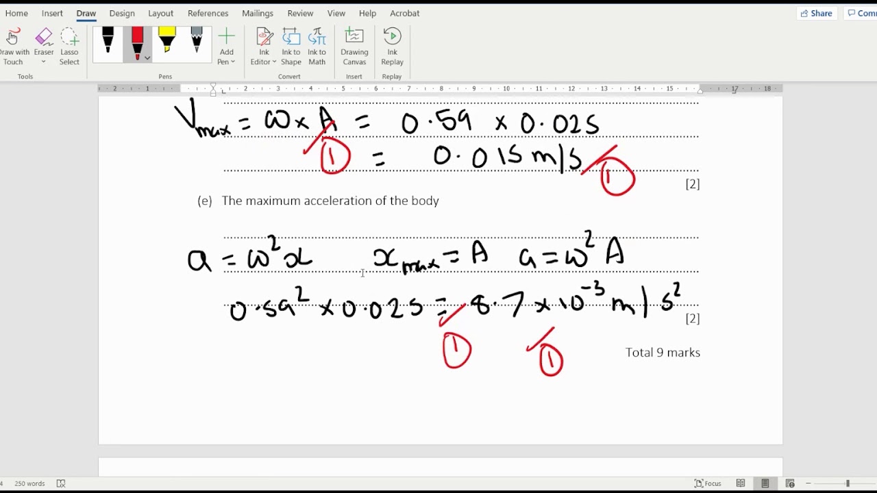 SHM basics exam questions - YouTube