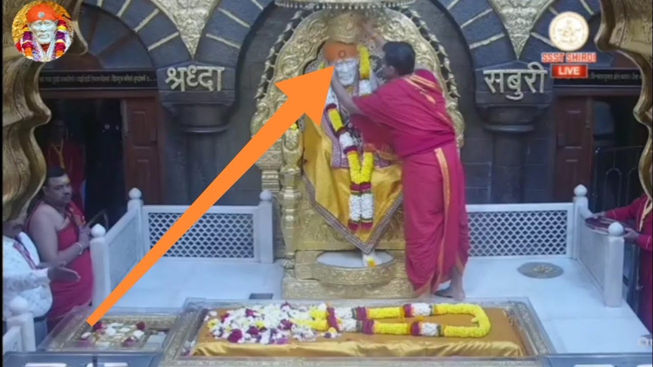 Sai Baba Aarti | Saibaba Evening Aarti Darshan💛| 14.01.2025 | Om Sai ...