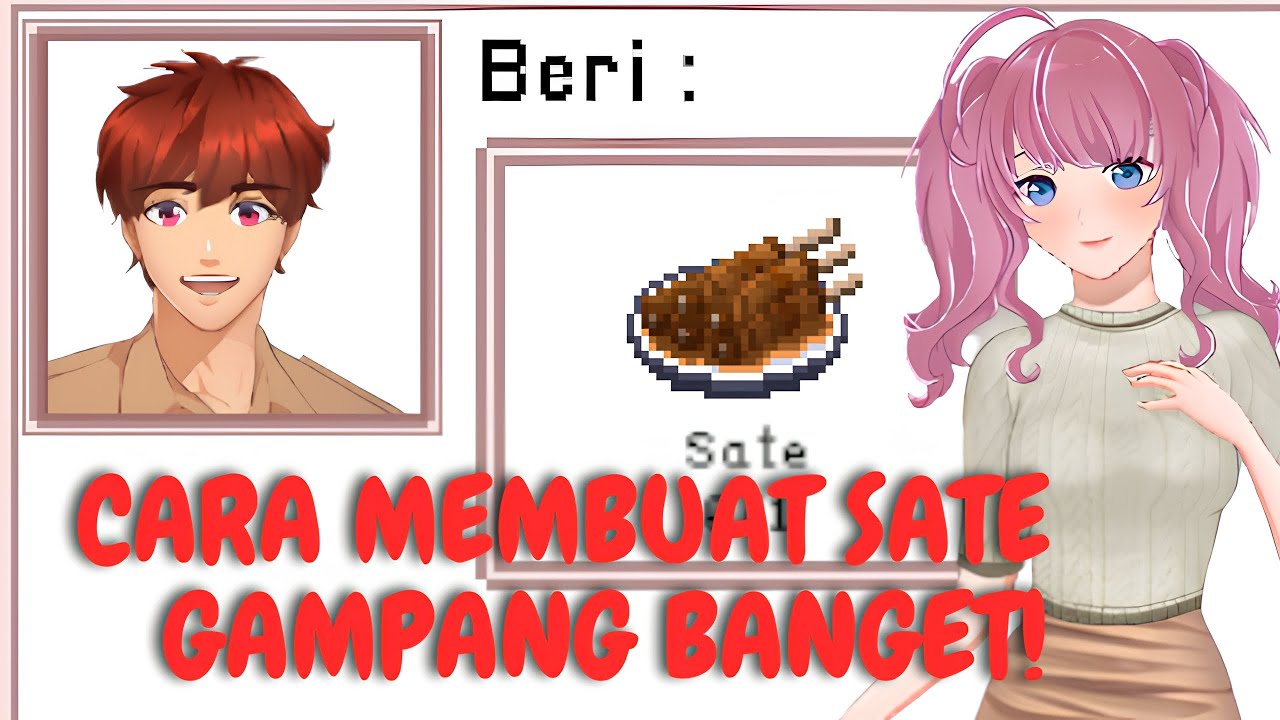 CARA MEMBUAT SATE🍢 MENYELESAIKAN QUEST AZRIL😻! [CISINI STORIES] - YouTube
