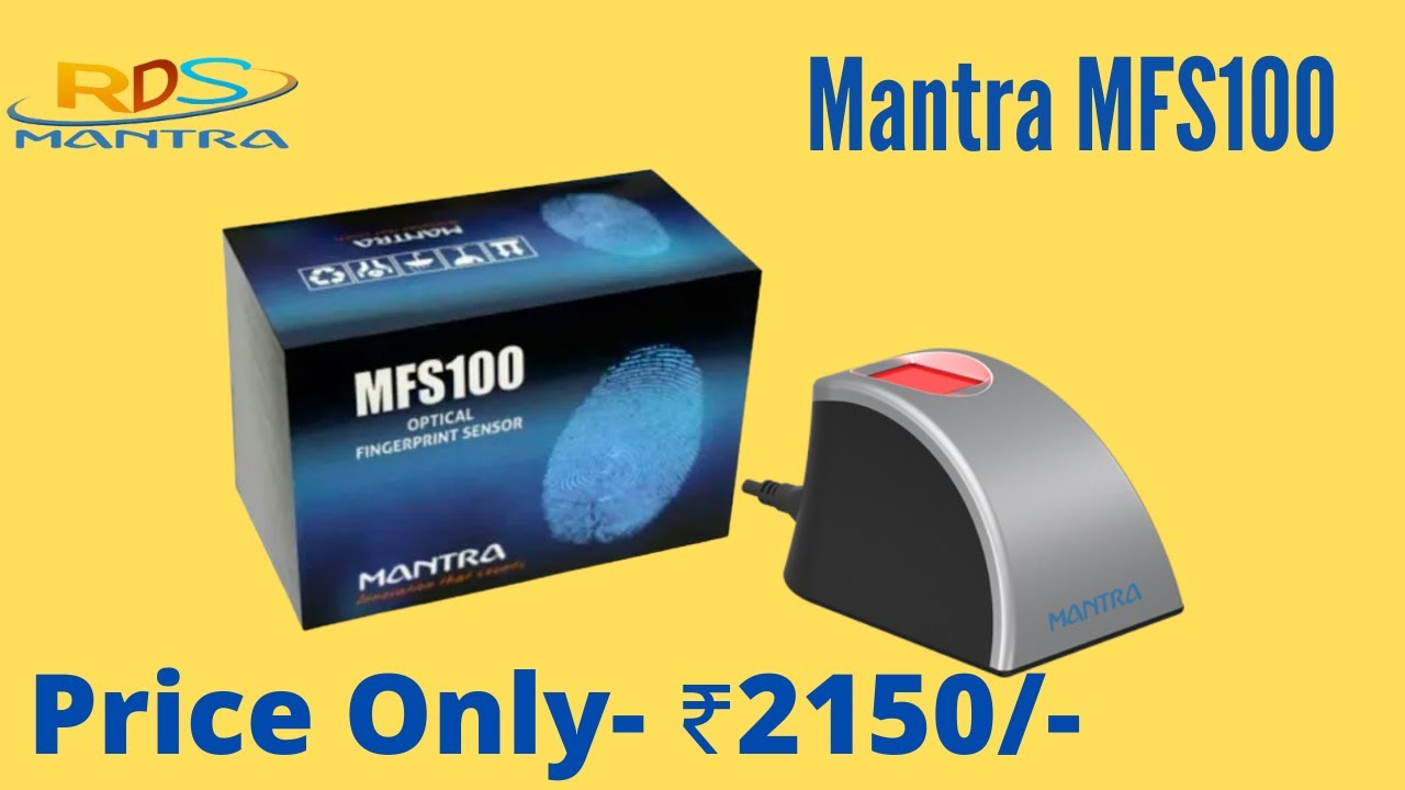 Mantra MFS100 Biometric Device Buy Online Cheapest Price With Proof ...
