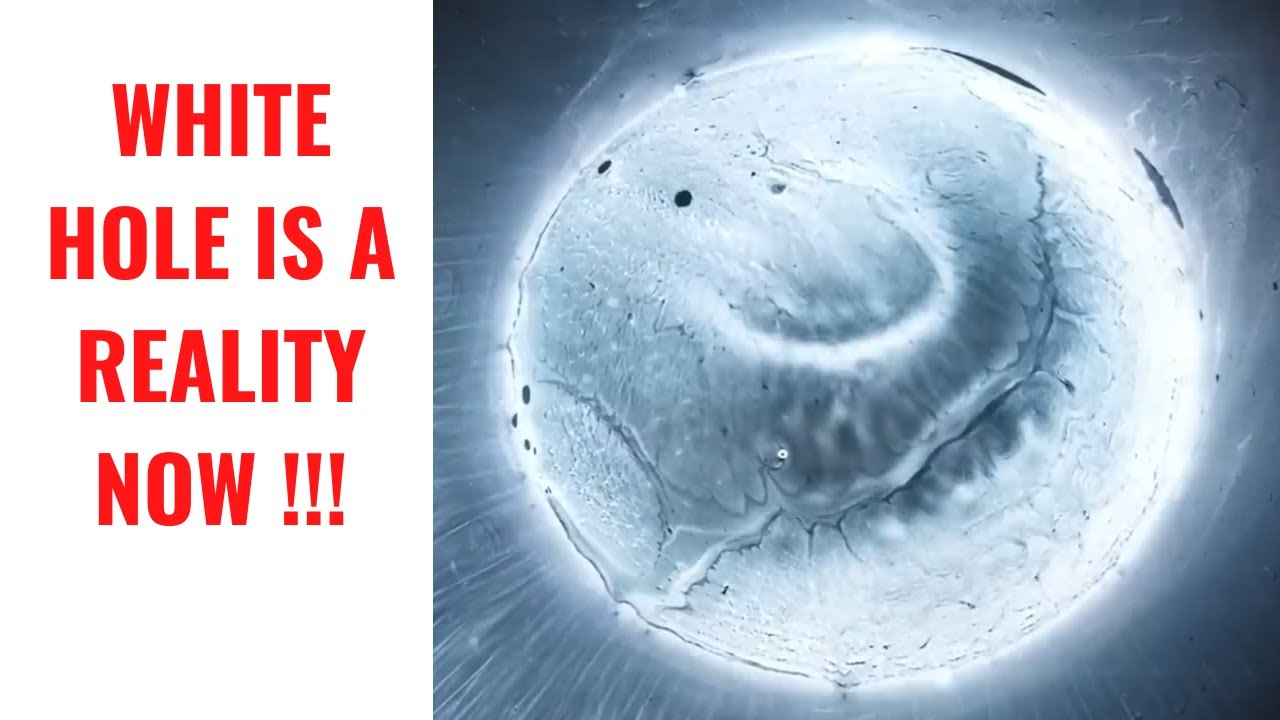 First Ever White Hole Discovered In Space - YouTube