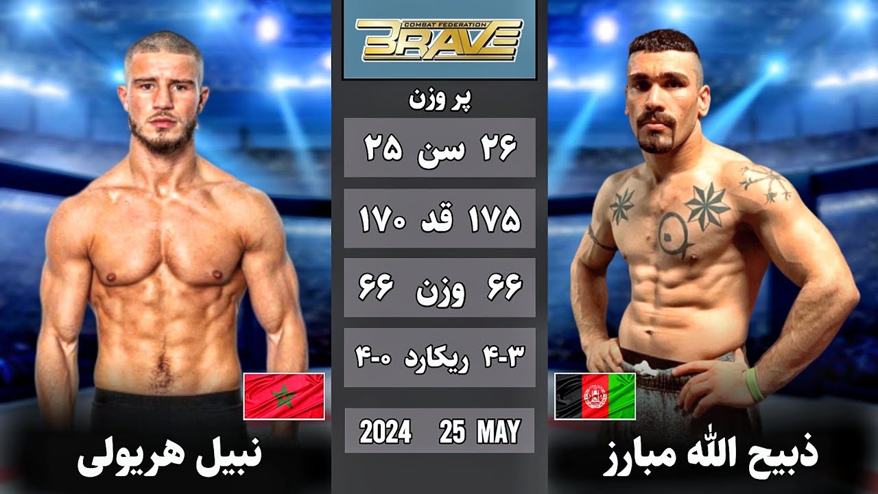 مسابقه جدید بویکا افغانستان در مقابل حریفی از مراکش Zabiullah Mubarez ...