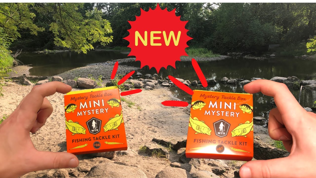 Whats in the NEW Mini MYSTERY TACKLE BOX? - YouTube