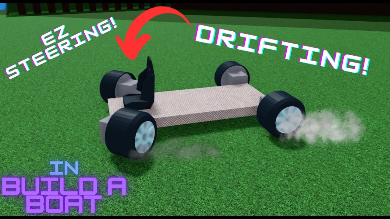 EASIEST Drifting and Steering Tutorial in Build a Boat for Treasure ...