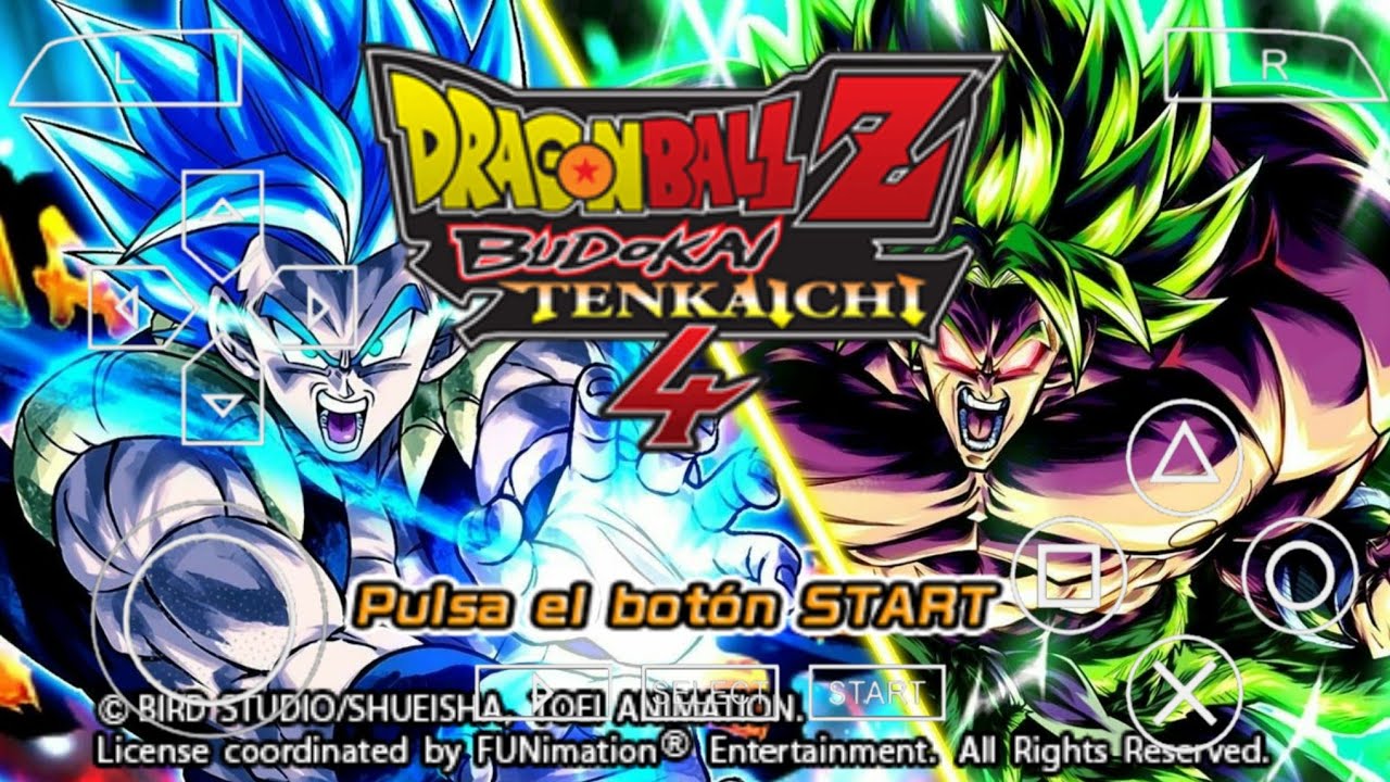 NEW DBZ TTT MOD ISO DRAGON BALL Z BUDOKAI TENKAICHI 4 MENU PERMANENTE ...