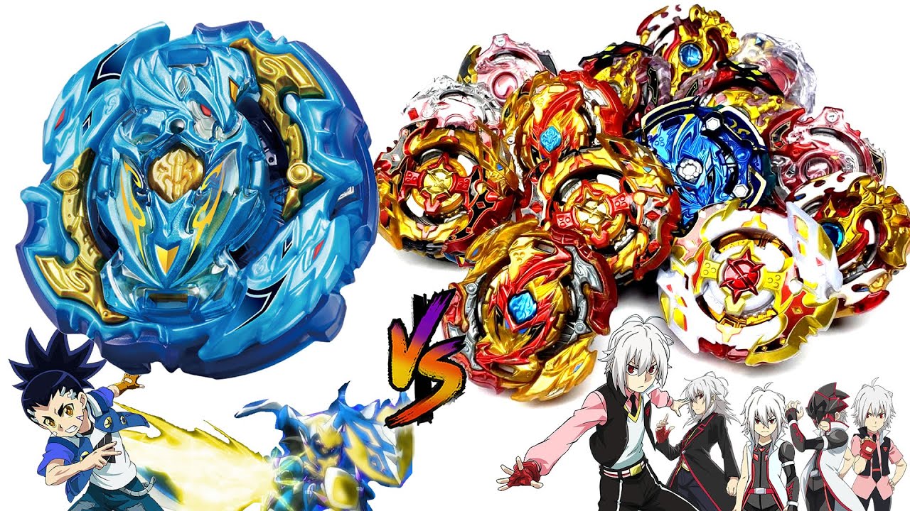 LORD ACHILLES VS SPRIGGANS SPRYZENS EVOLUTION GEN BEYBLADE BURST ...