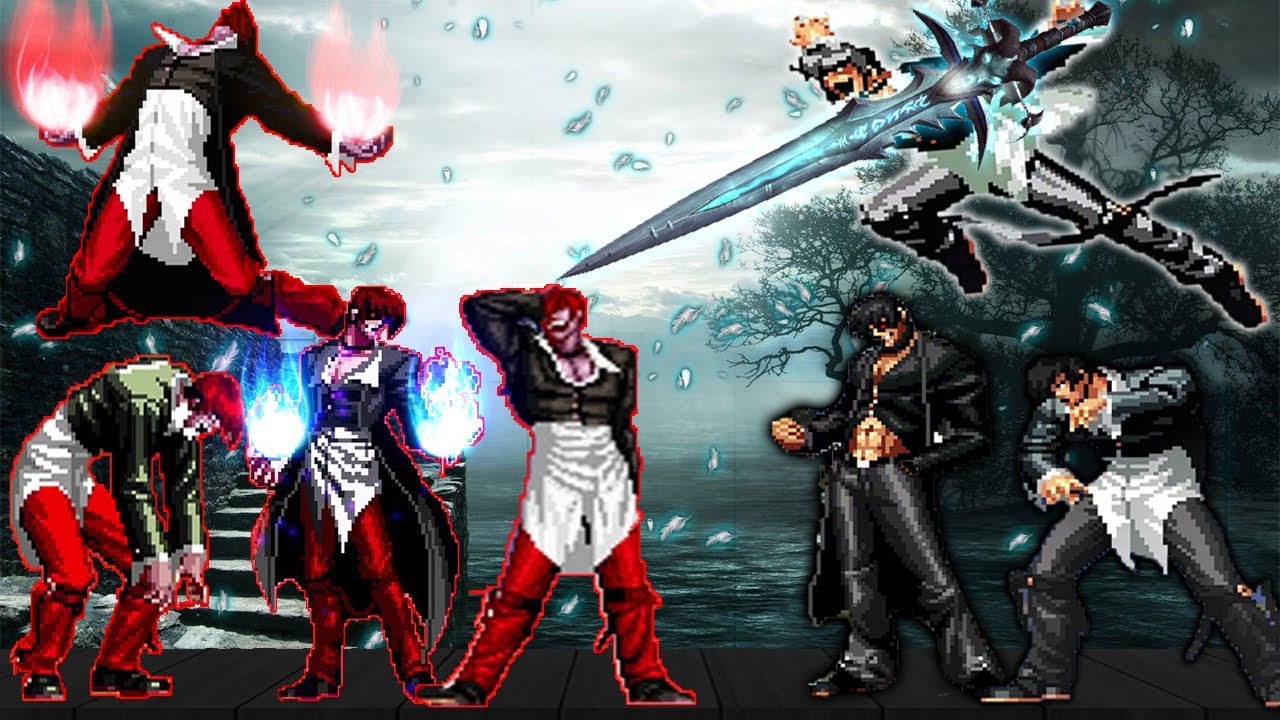 Orochi Iori Yagami Team vs Wf Iori Yagami Team [Mugen KOF] - YouTube