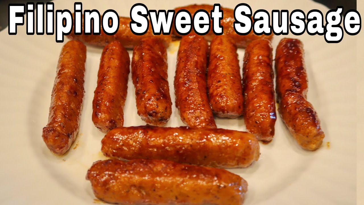 SKINLESS CHICKEN LONGGANISA(FILIPINO SWEET SAUSAGE)!| Arce Amor - YouTube