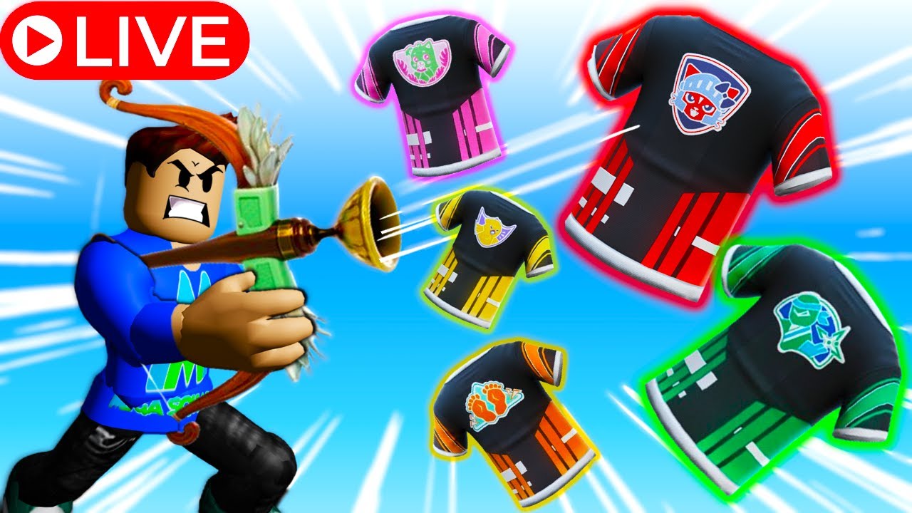 🔴 LIVE ROBLOX THE GAMES EVENT LAUNCH! Giving Everyone FREE UGC Shirts ...