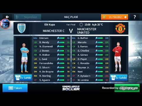 DLS 18 de MANCHESTER DERBİSİ (EFSANE MAÇ)