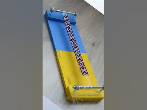 Станок для бісероплетіння 💛💙 - YouTube