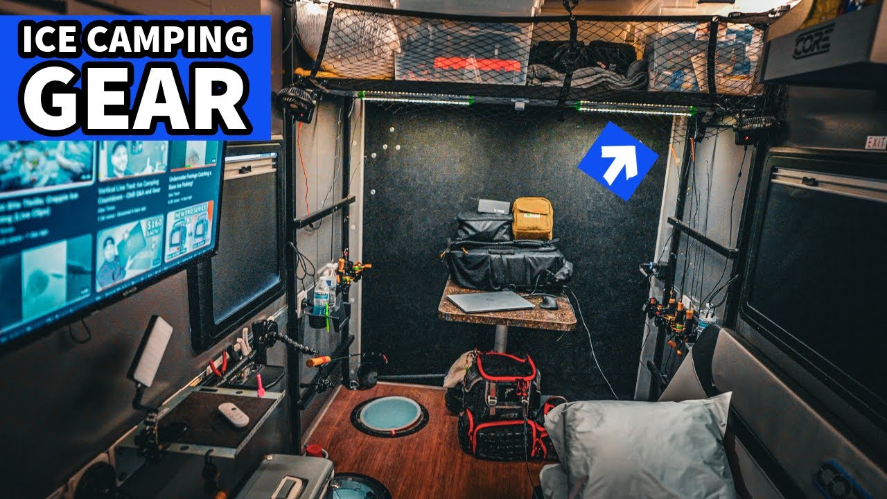 The Ultimate Ice Camping Gear Setup 2024 - YouTube