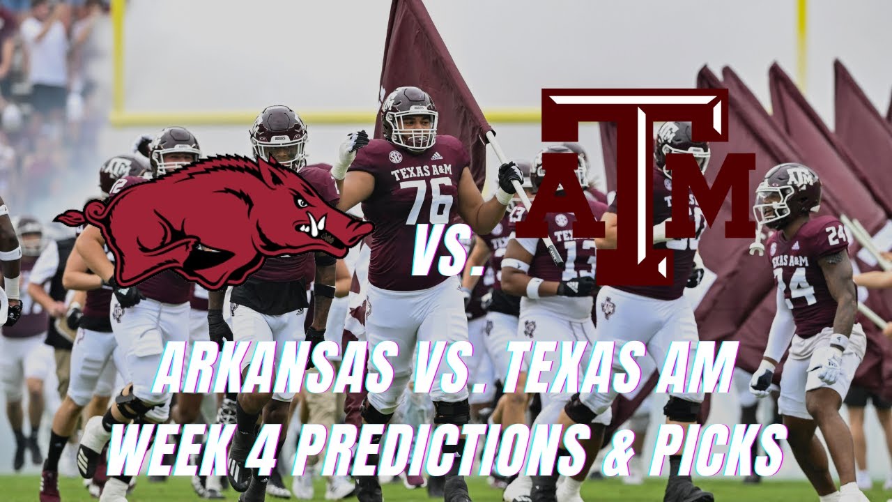 Arkansas vs. Texas A&M Predictions | College Football Betting Picks ...
