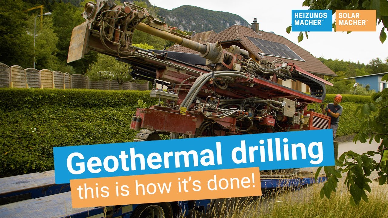 Geothermal drilling - this is how it’s done - YouTube