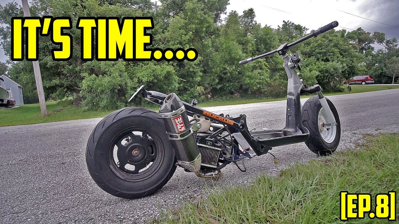 TEARING IT DOWN! - Honda Ruckus Build [EP.8] - YouTube