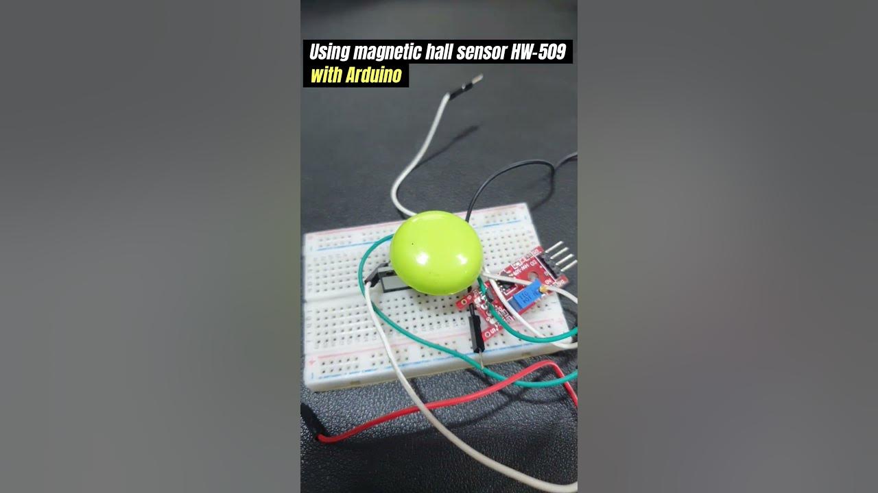 Using HW-509 linear magnetic hall sensor with Arduino #arduino #uno # ...