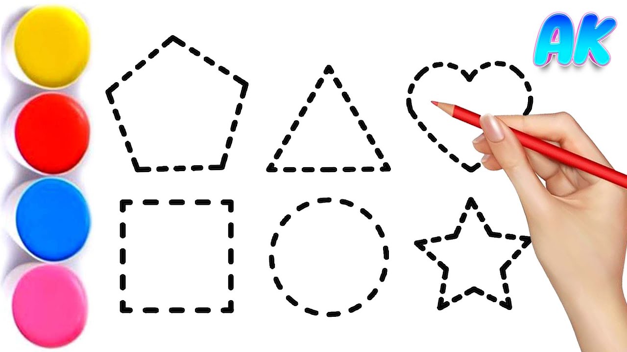 Learn Shapes, Numbers, colors for kids | Counting 1 to 100, count 123 ...