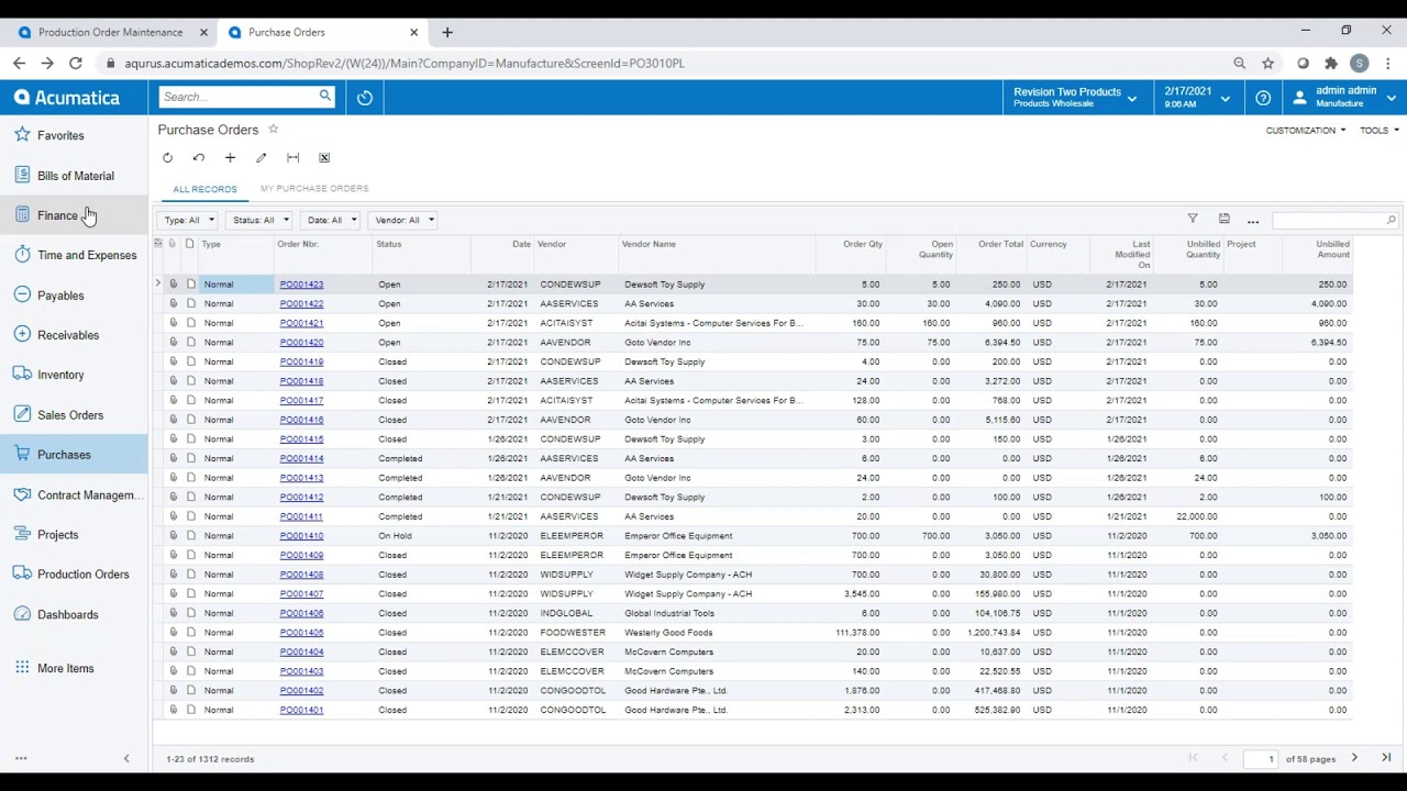 Part - 6 - Receiving the Goods and Allocation to Production Order - YouTube
