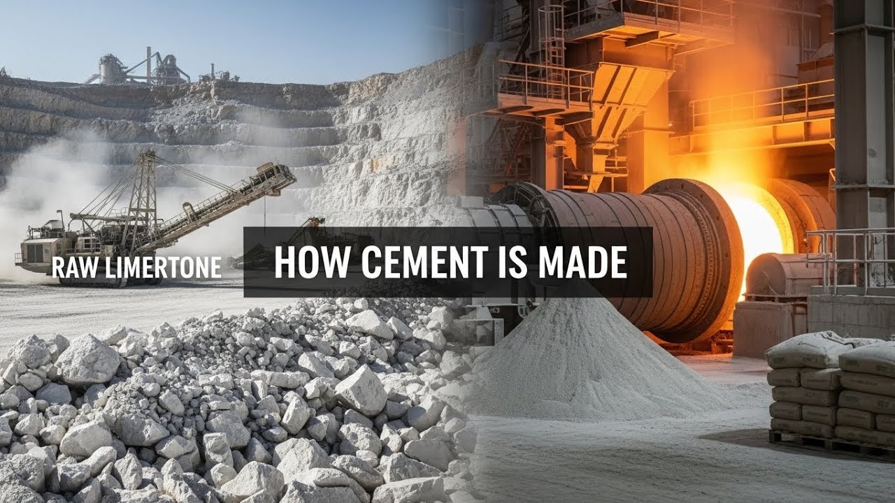 30 How Cement Is Made – From Limestone Quarry to Massive Industrial ...