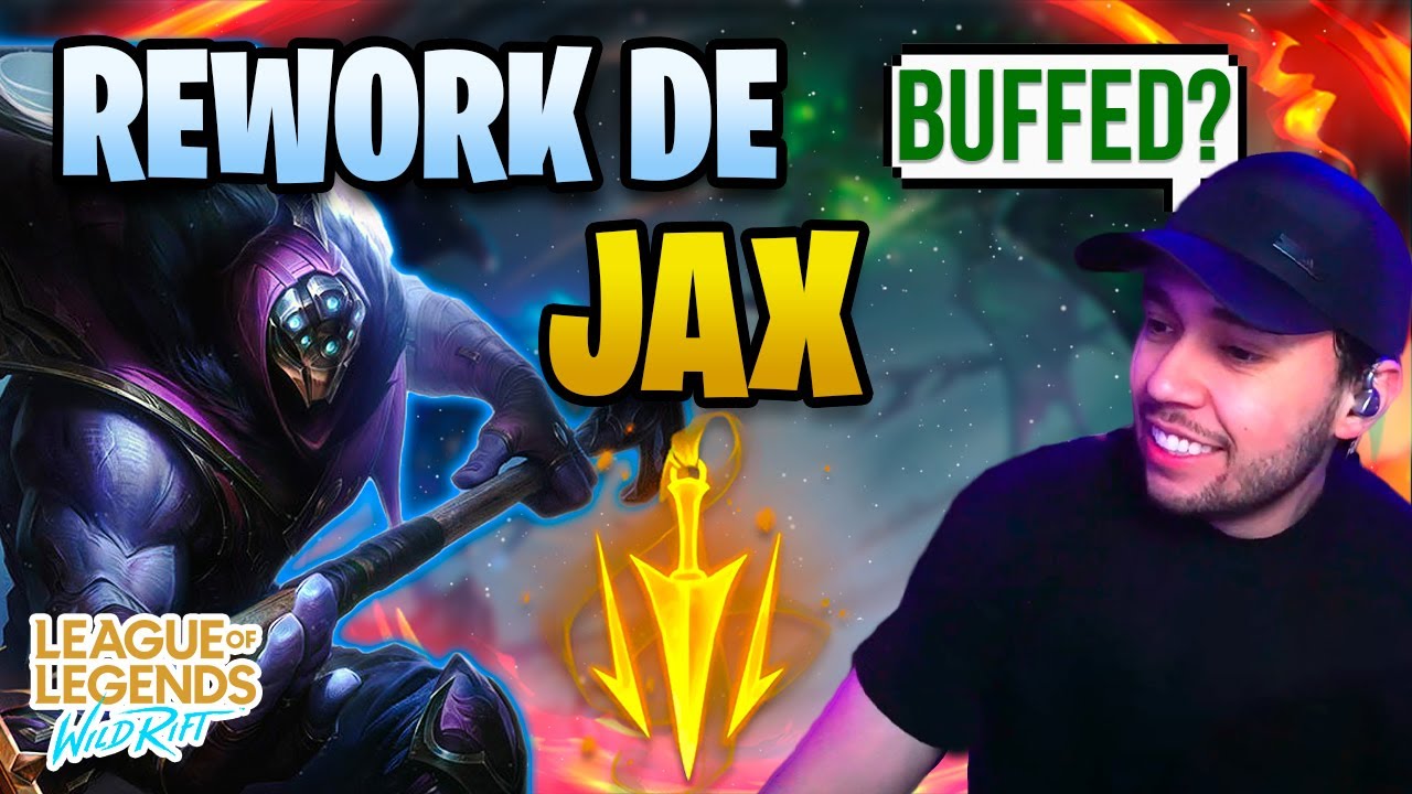 ¡EL NUEVO JAX ESTÁ MUY COOL 😍😍😍! JAX REWORK WILD RIFT VUELVE A LA ...