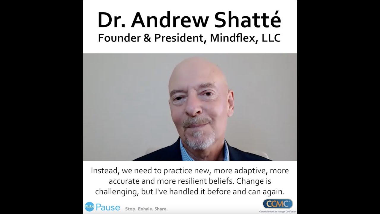 Push Pause. | Dr Andrew J Shatte': Embracing Change - YouTube