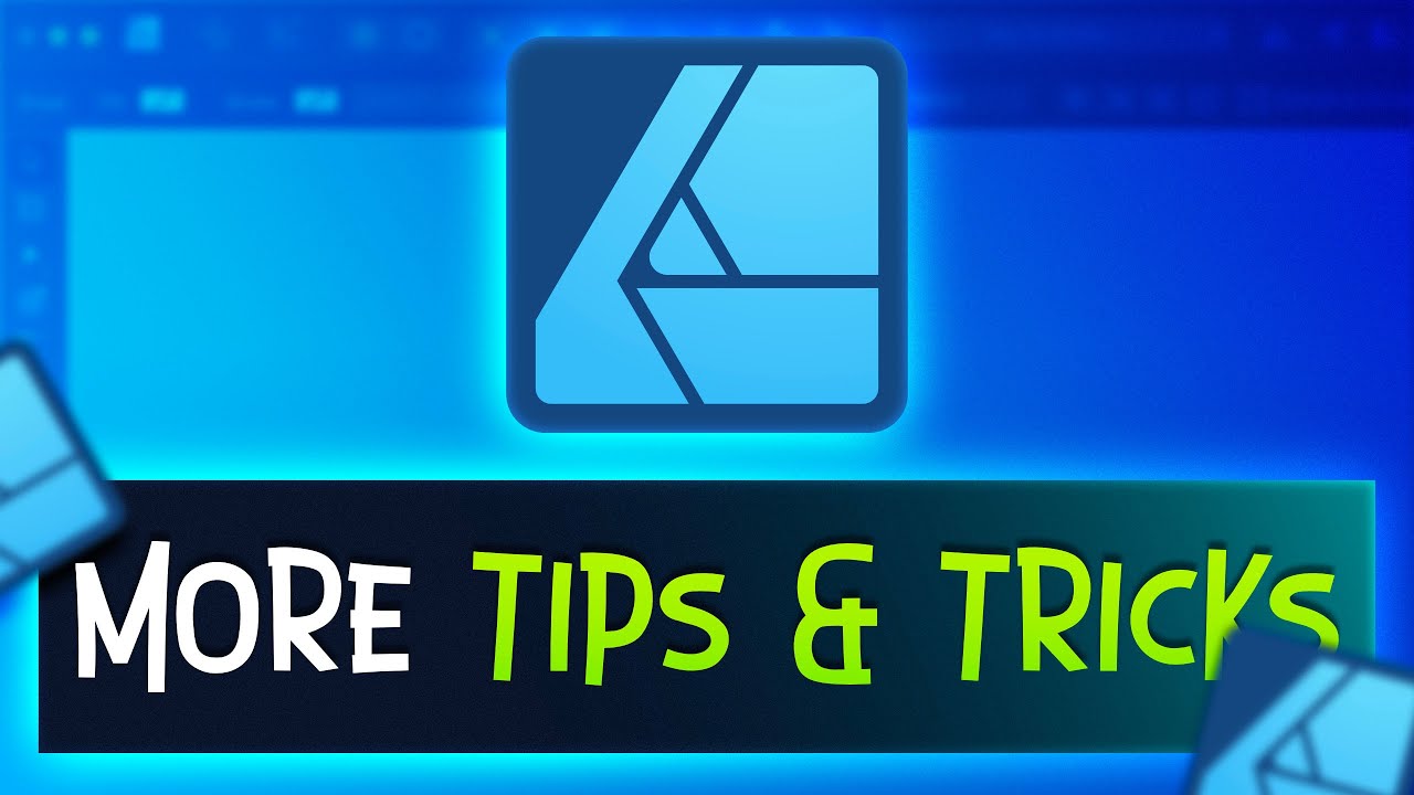 10 More Tips and Tricks for Affinity Designer Compilation - YouTube