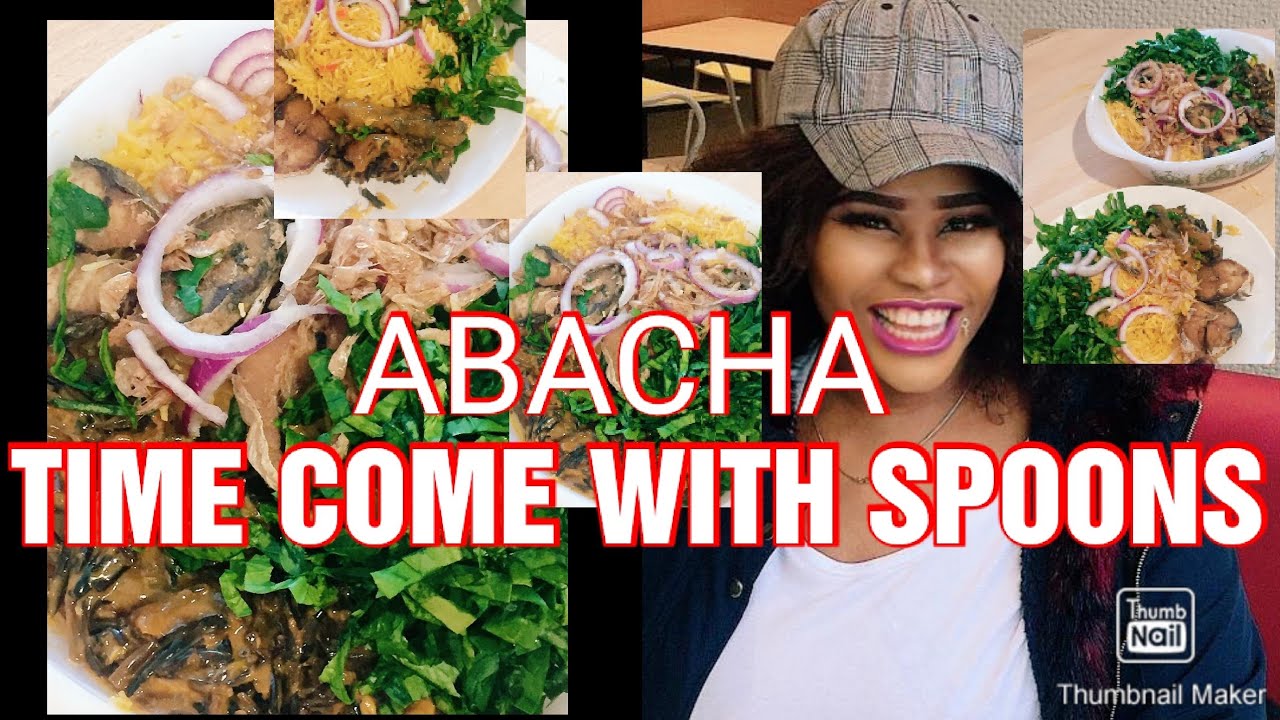 HOW To MAKE ABACHA (African salad) - YouTube
